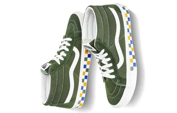 VANS Sk8-mid Reissue Sneakers - Dark Green