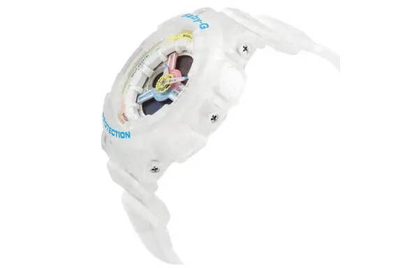 Casio Baby-g Digital-analog Watch - Clear/pink/yellow