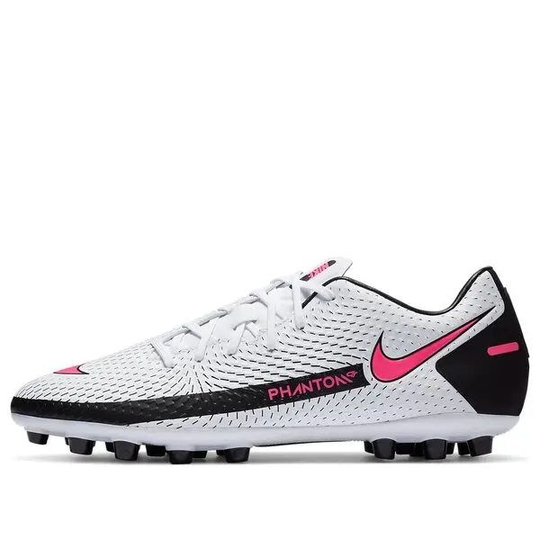Nike Phantom Gt Academy Ag Football Boots - White/black/pink