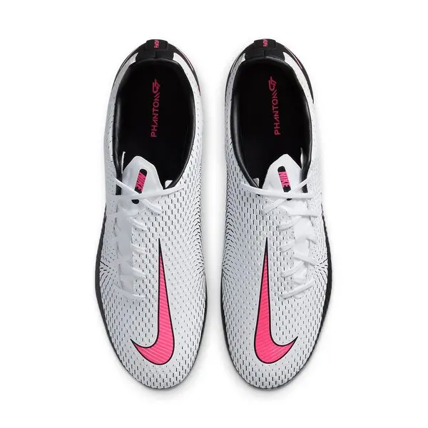 Nike Phantom Gt Academy Ag Football Boots - White/black/pink