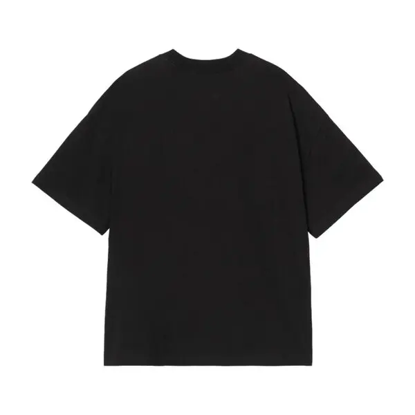 Carhartt Work In Progress Deconstructed Label Short Sleeve T-shirt - Black