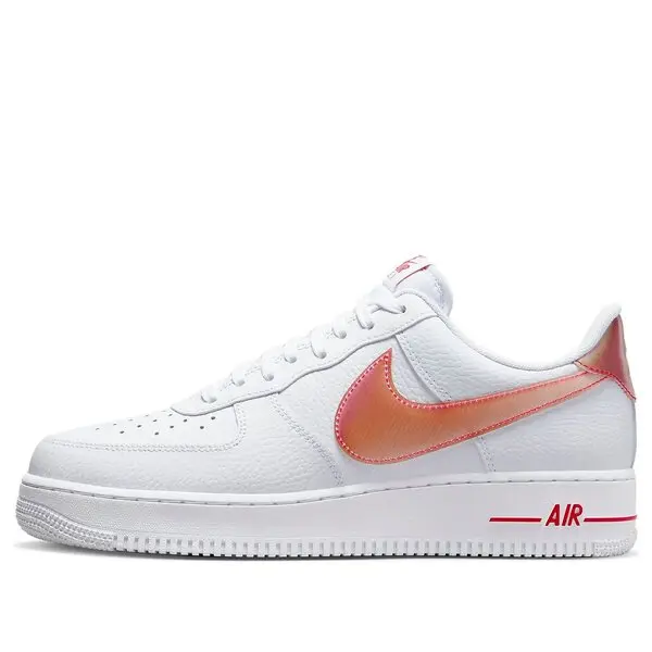 Nike Force 1 Low "jumbo Orange Swoosh" Sneakers