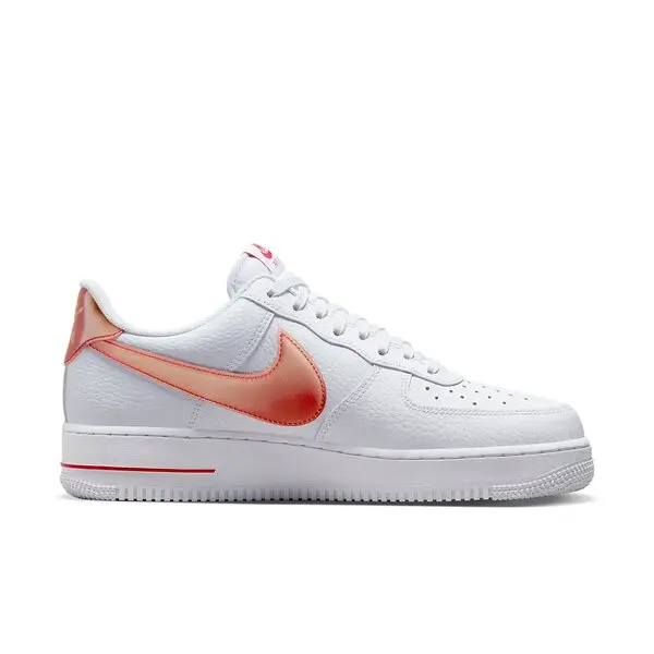 Nike Force 1 Low "jumbo Orange Swoosh" Sneakers