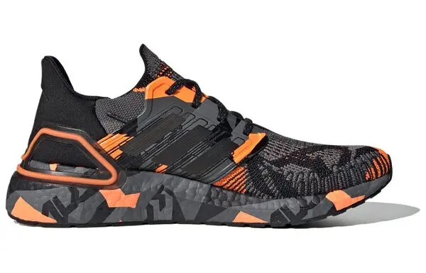 Adidas Ultraboost 20 Geometric Pack Sneakers - Black
