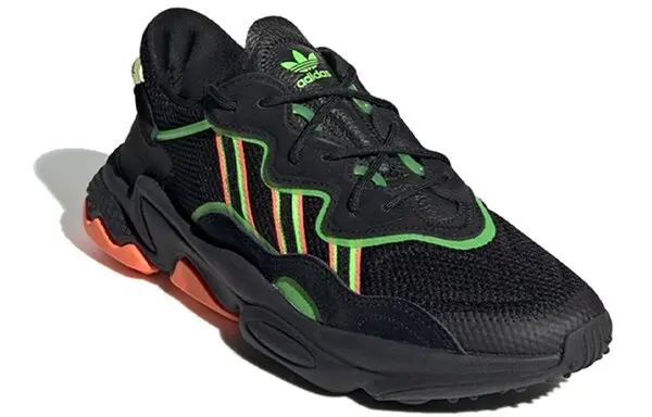 Adidas Ozweego Sneakers - Cblack/sgreen/hireco