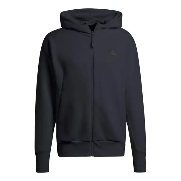 Adidas Z.n.e. Premium Full-zip Hooded Track Jacket - Black