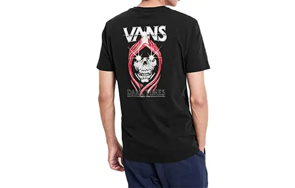 VANS Skeleton Printing Short Sleeve