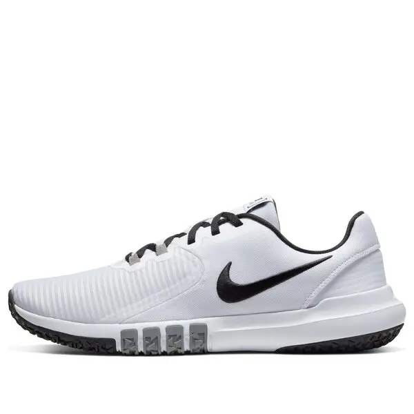Nike Flex Control 4 Low Top Sneakers - White/black