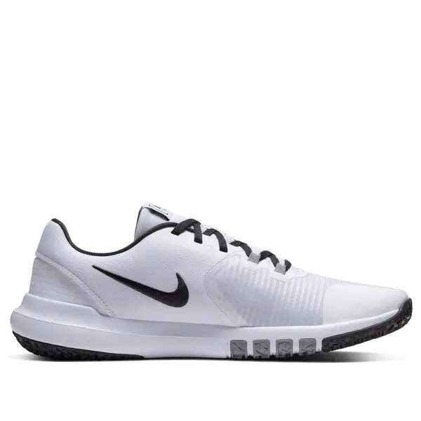 Nike Flex Control 4 Low Top Sneakers - White/black