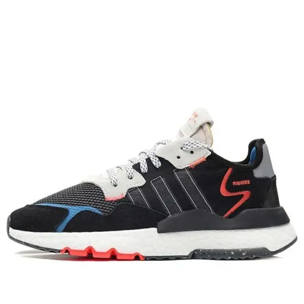 Adidas Nite Jogger "blue Bird" Sneakers - Black