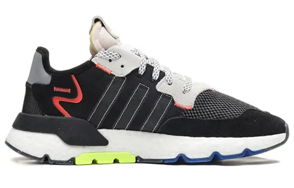 Adidas Nite Jogger "blue Bird" Sneakers - Black