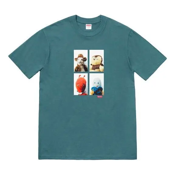 Supreme Fw18 Mike Kelley Ahhyouth Slate Tee - Blue