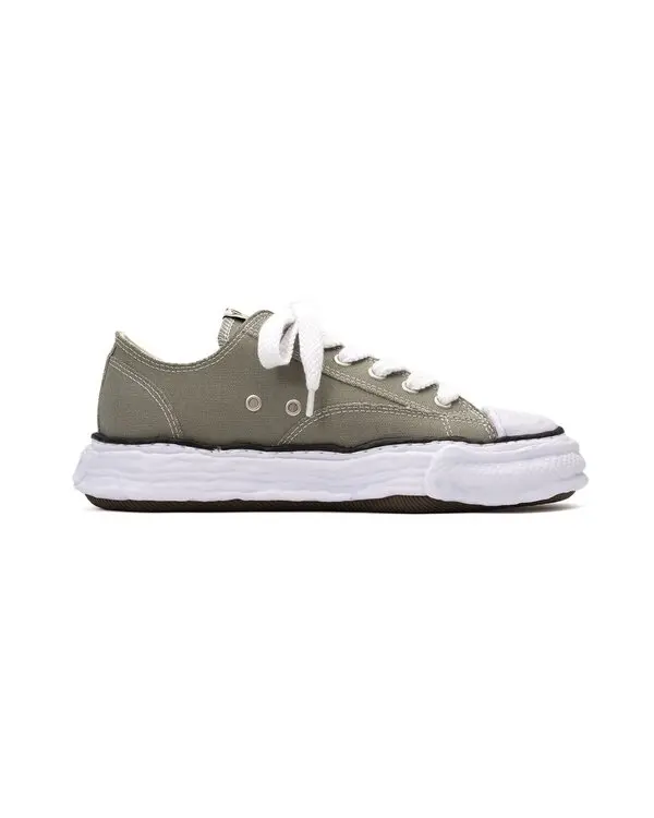 Mihara Yasuhiro Peterson 23 Og Sole Canvas Low Top Sneakers - Green