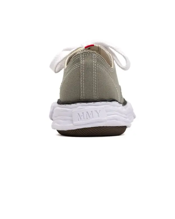 Mihara Yasuhiro Peterson 23 Og Sole Canvas Low Top Sneakers - Green