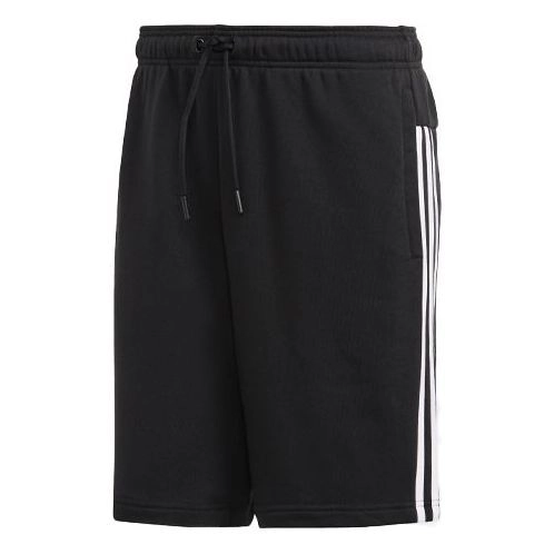 Adidas Sports Knit Shorts With Signature Stripes