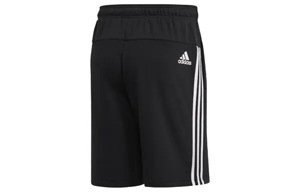 Adidas Sports Knit Shorts With Signature Stripes