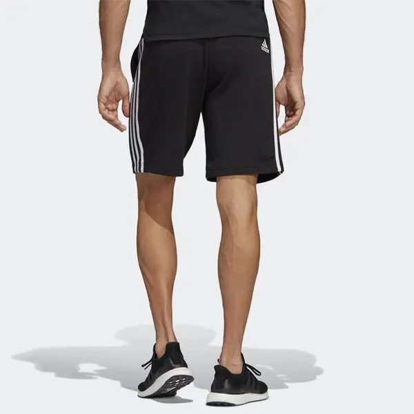 Adidas Sports Knit Shorts With Signature Stripes