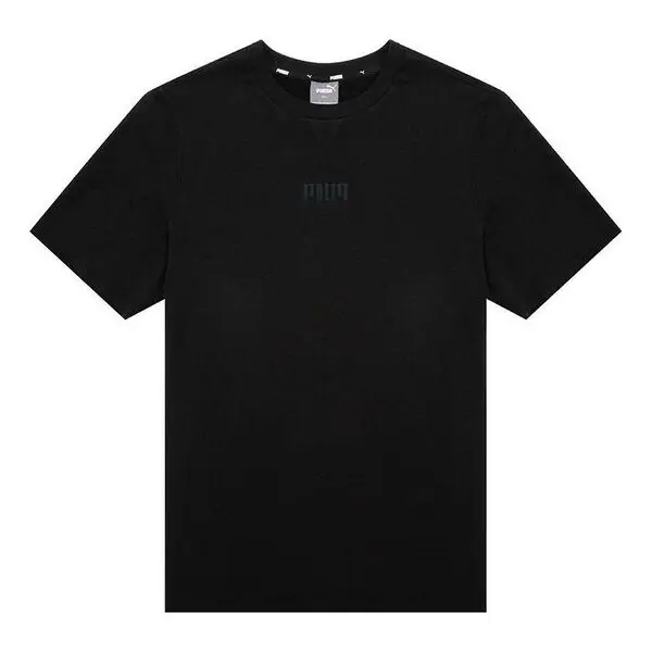 PUMA Basic Logo T-shirts - Black