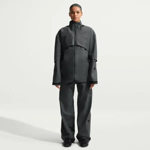 Nike X Nocta Code Flow Jacket - Gray Heather/dark Gray