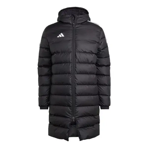Adidas Long Down Jacket - Black