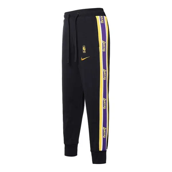 Nike Los Angeles Lakers Basketball Sports Pants - Black