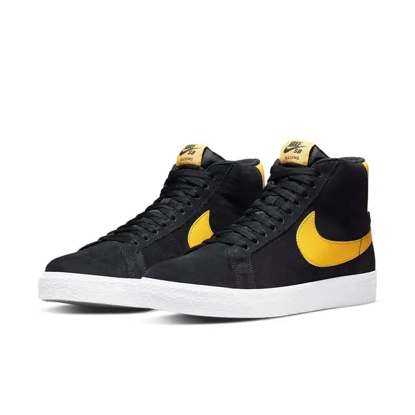 Nike Zoom Blazer Mid Sb Sneakers - Black/yellow