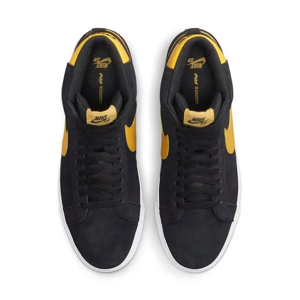Nike Zoom Blazer Mid Sb Sneakers - Black/yellow