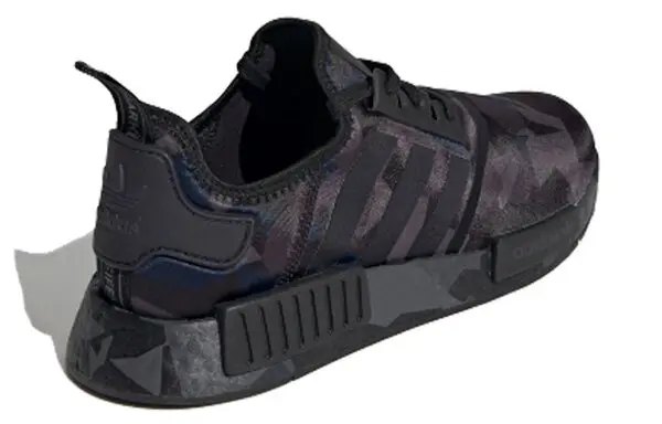 Adidas Nmd_r1 Fractal Camo Sneakers - Black