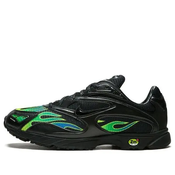Nike X Supreme Zoom Streak Spectrum Plus 'black - Black/volt