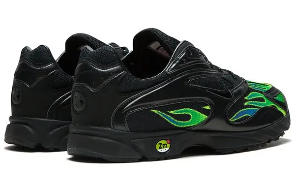 Nike X Supreme Zoom Streak Spectrum Plus 'black - Black/volt