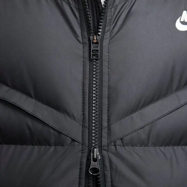 Nike Windrunner Primaloft Storm-fit Hooded Parka Jacket - Black/sail
