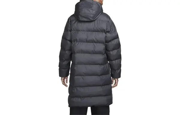 Nike Windrunner Primaloft Storm-fit Hooded Parka Jacket - Black/sail