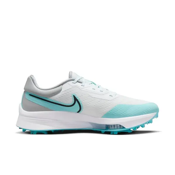 Nike Zoom Infinity Tour Next% Wide Golf Shoes - White/blue