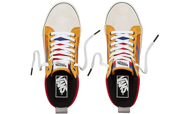 VANS Sk8-hi Mte High Top Sneakers - Brown/blue/gray