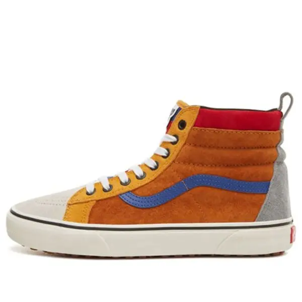 VANS Sk8-hi Mte High Top Sneakers - Brown/blue/gray