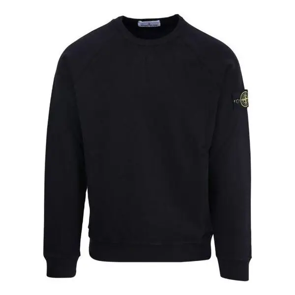 Stone Island Compass Patch Sweatshirt - Black