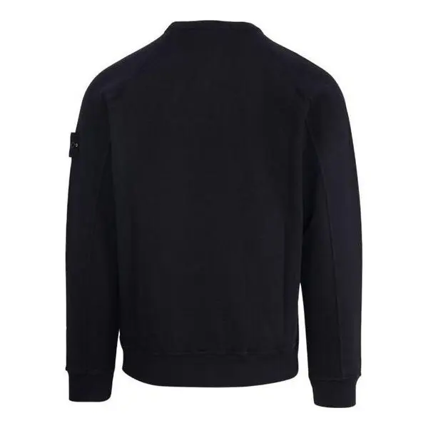 Stone Island Compass Patch Sweatshirt - Black