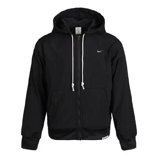 Nike Standard Issue Zip Hooded Jacket - Black
