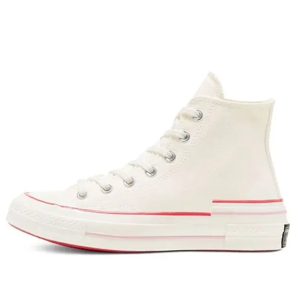 CONVERSE Chuck 70 High Top Sneakers - White/red