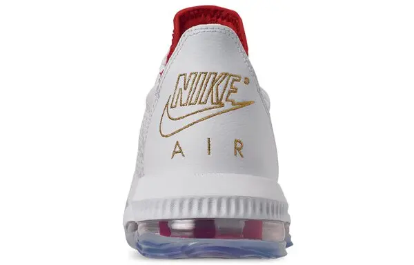 Nike Lebron 16 Low "draft Night" Basketball Sneakers - White/red
