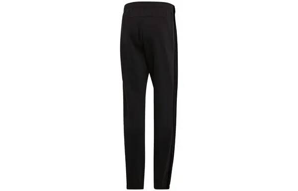 Adidas Loose Knit Breathable Stripe Casual Sports Pants - Black