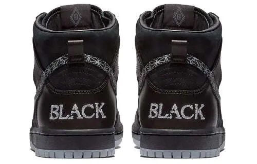 Nike Zoom Dunk High Pro 'black - Black-wolf Grey