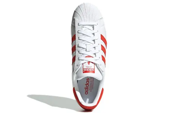 Adidas Superstar Sneakers - Ftwr White/active Red