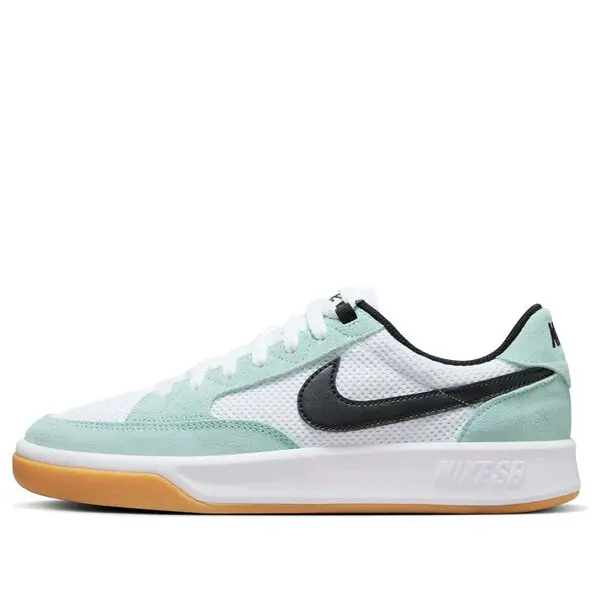 Nike Adversary Skate Shoes - Light Dew/black/white