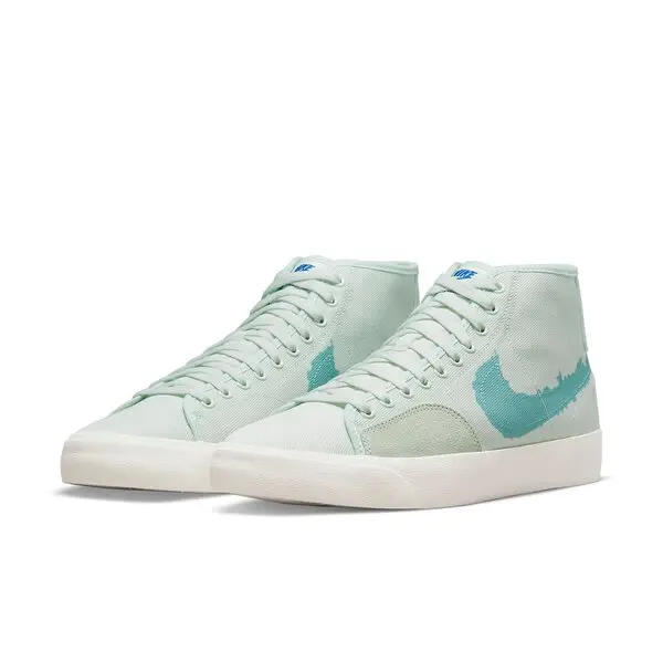 Nike Blazer Court Mid Premium Sb Sneakers - Green/blue