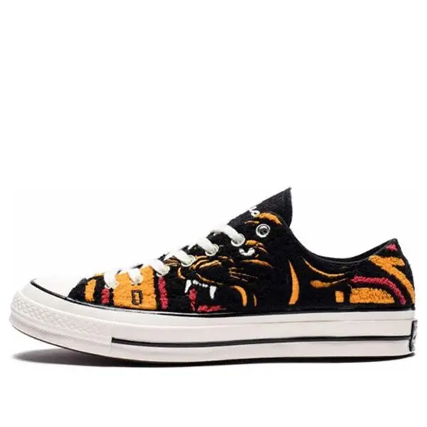 CONVERSE X Undefeated Chuck 70 'varsity Jacket' Low Top Sneakers - Black