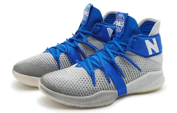 NEW BALANCE Omn1s Athletic High Top Sneakers - Grey/blue