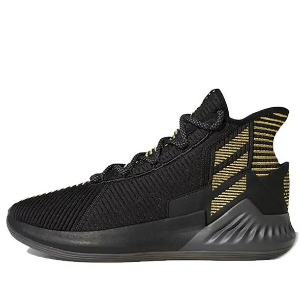 Adidas D Rose High Top Sneakers - Black