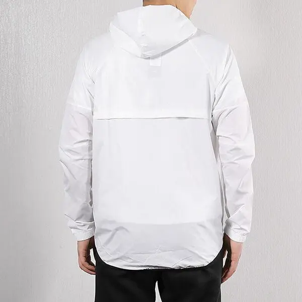 Adidas Hooded Sports Jacket With Three-stripes Detail