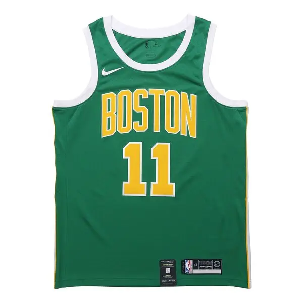 Nike Nba Kyrie Irving Boston Celtics Earned Edition Jersey - Green